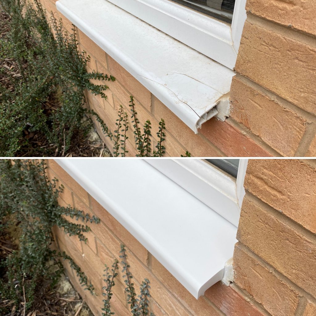 Cracked PVC Window Cill | Surface Wizard