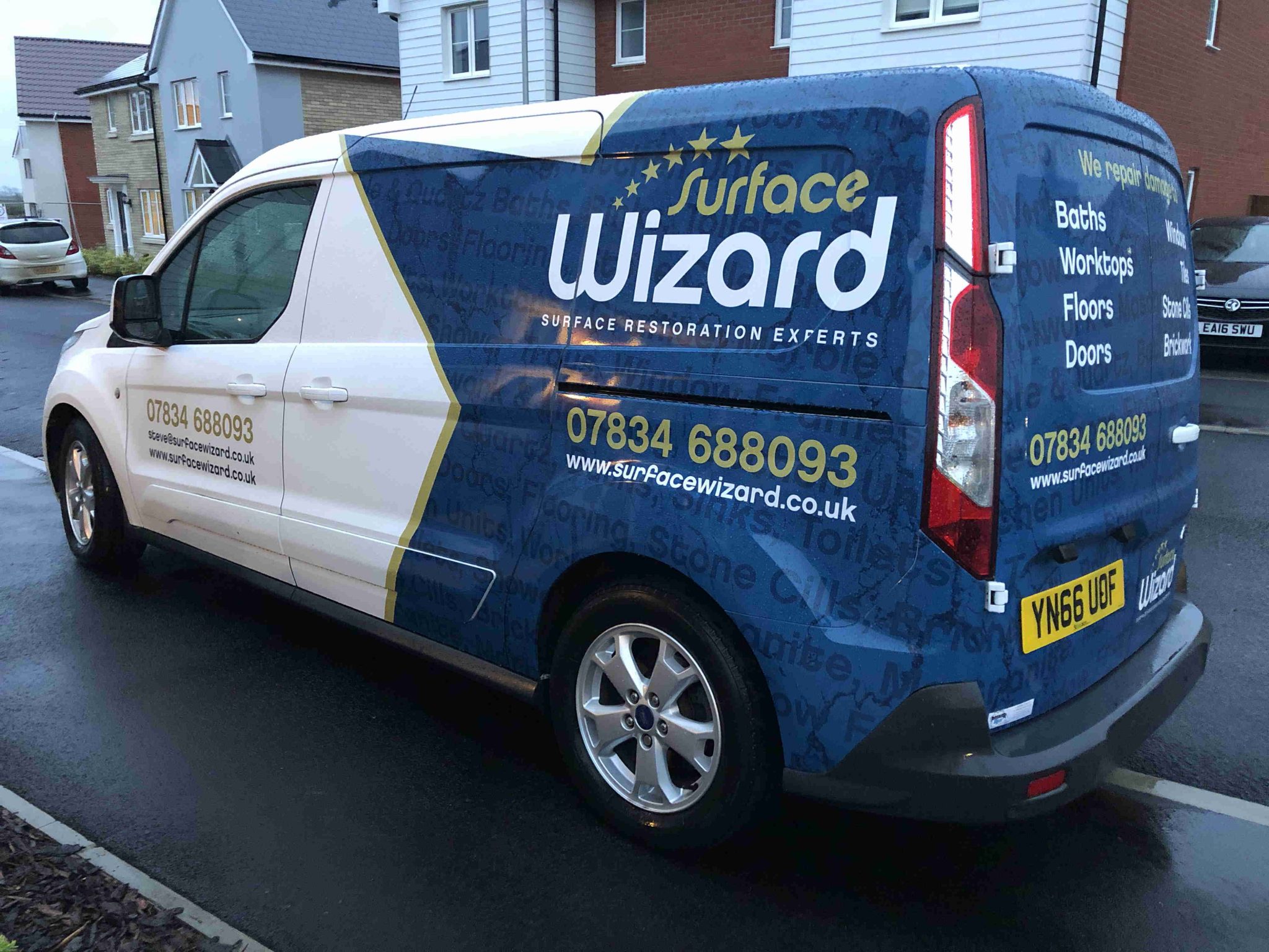 New Van Design | Surface Wizard