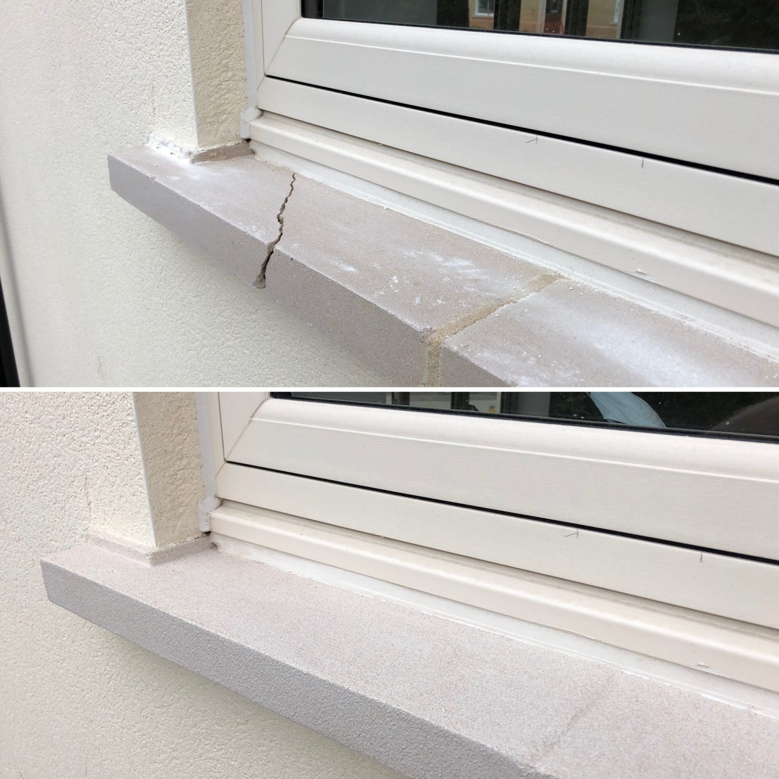 Cracked stone cill | Surface Wizard