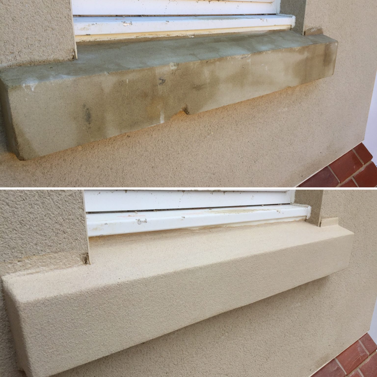 Damaged stone cill | Surface Wizard