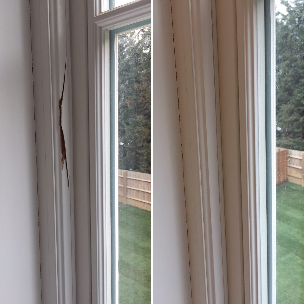 Broken window frame | Surface Wizard