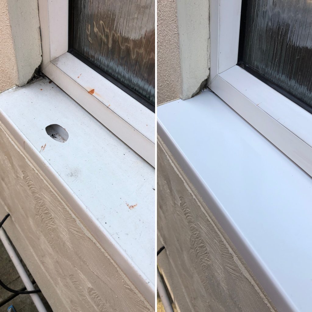 Damaged window frame | Surface Wizard